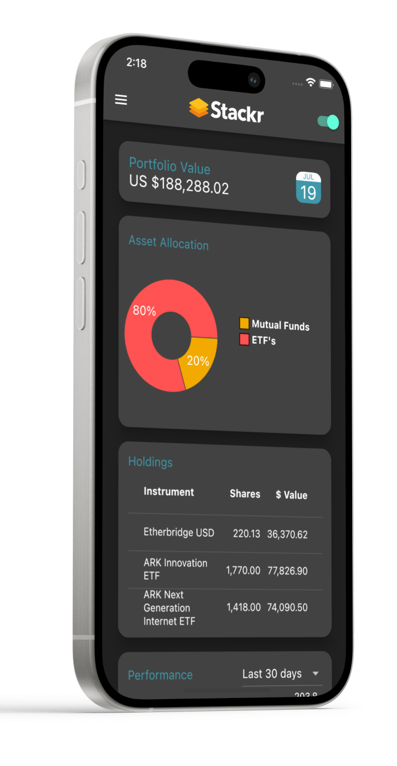 Stackr - The Next-Generation Savings Solution